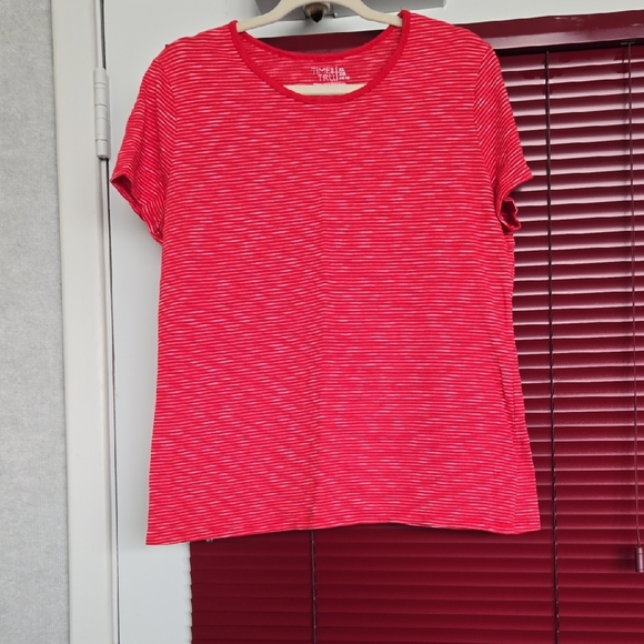 Time and Tru | Tops | Time And Tru Womens Red Top | Poshmark